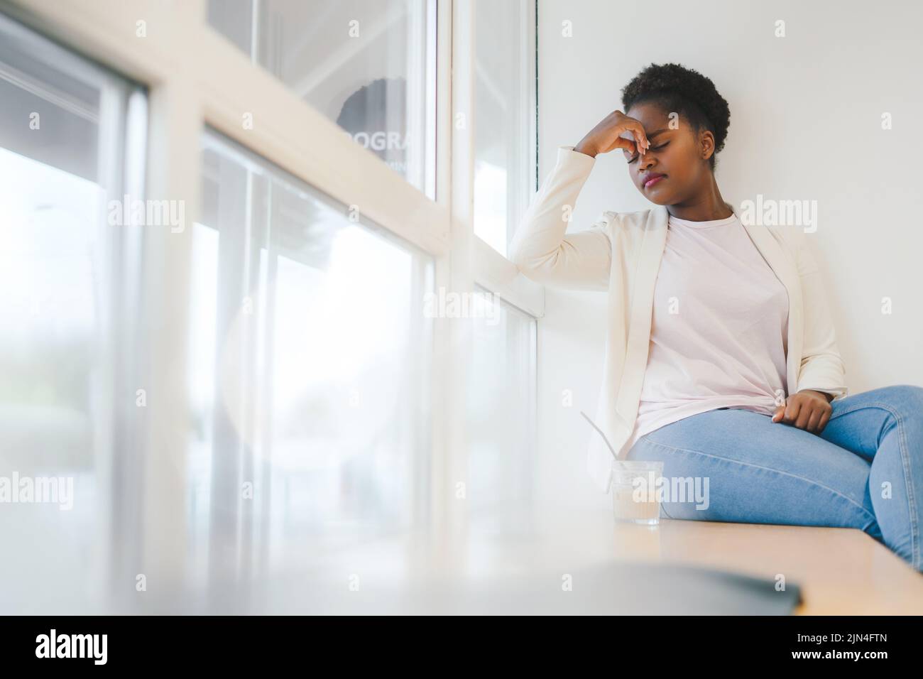 Touch nose eyes hi-res stock photography and images - Alamy