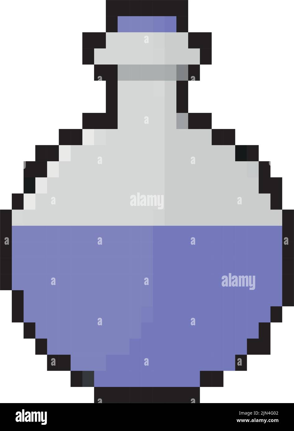 Potion bottle pixel art hi-res stock photography and images - Alamy