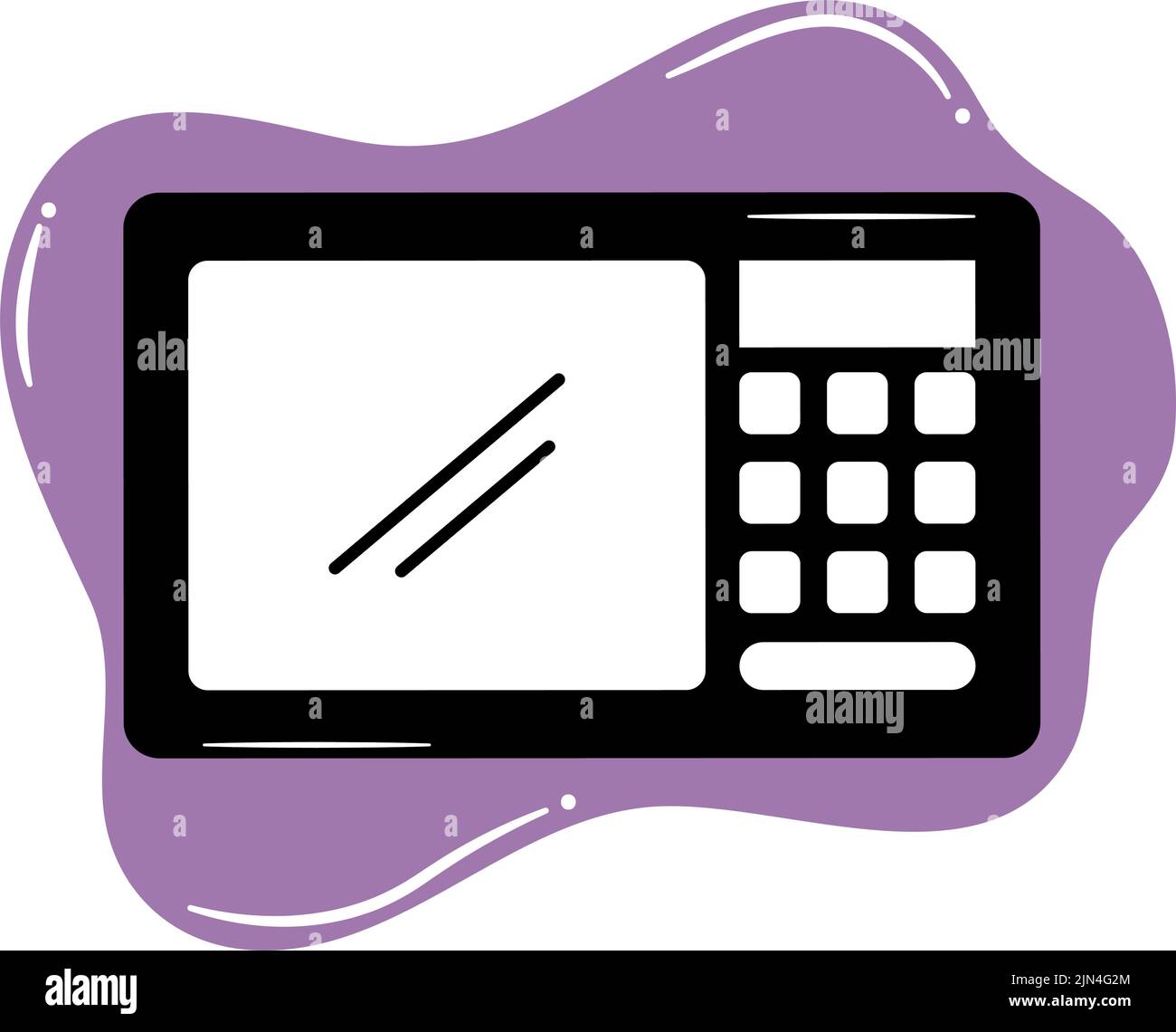 colored microwave design Stock Vector Image & Art - Alamy