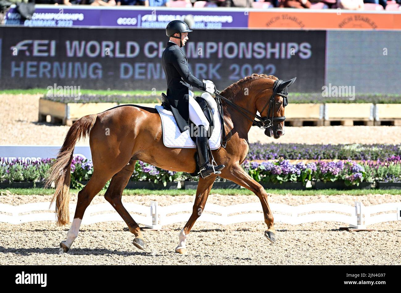 Herning, Denmark. 08th Aug, 2022. World Equestrian Games. Nicolas ...