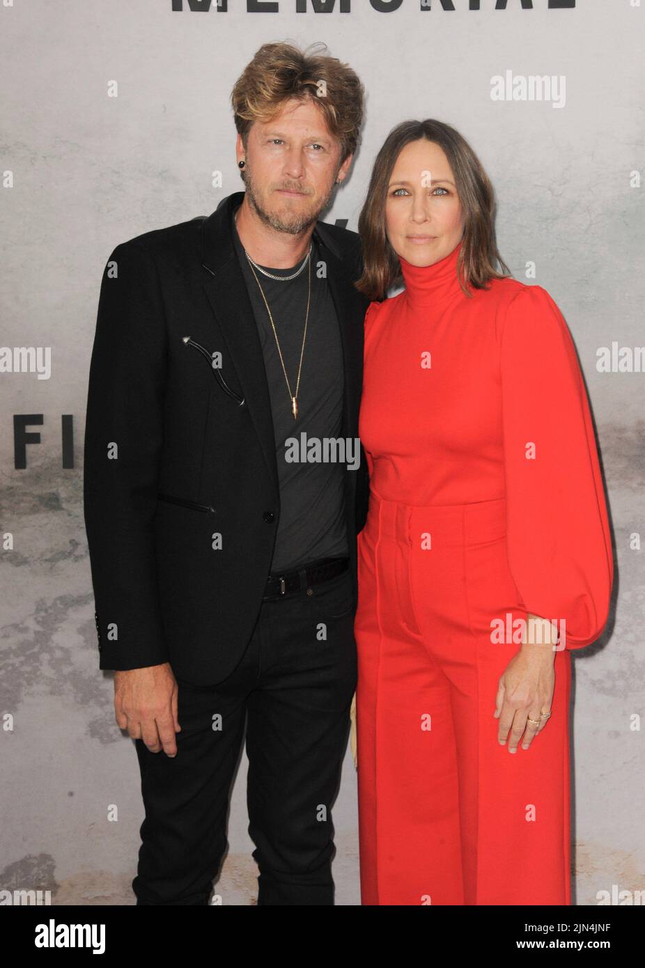 Los Angeles, CA. 8th Aug, 2022. Renn Hawkey, Vera Farmiga at arrivals ...