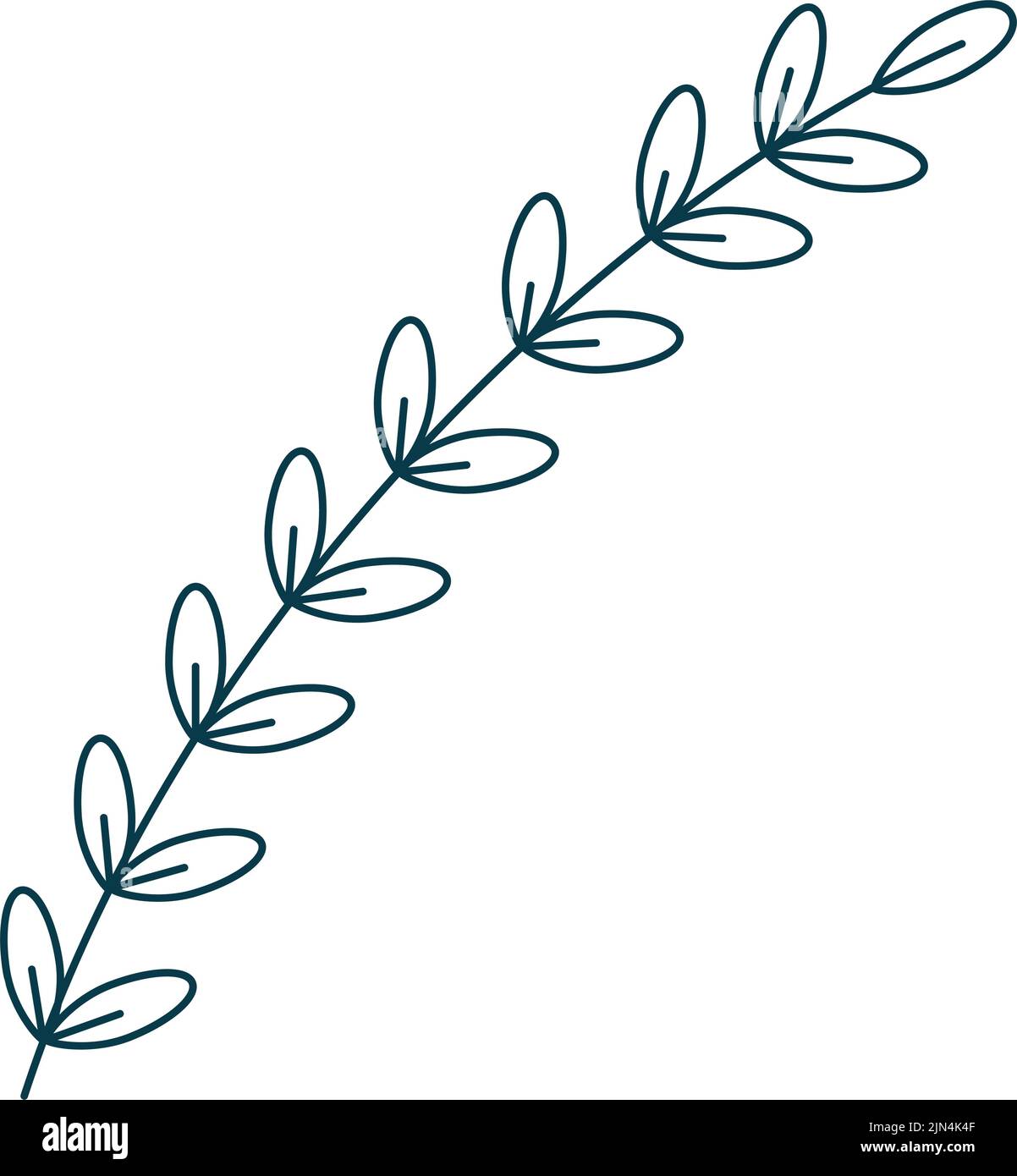 nature branch illustration Stock Vector Image & Art - Alamy