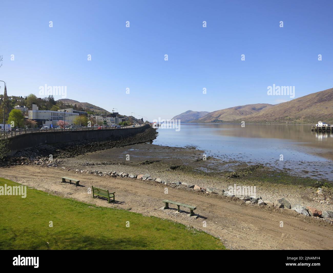 The Cape Wrath trail. Scottish Highlands. West coast of Scotland. UK ...