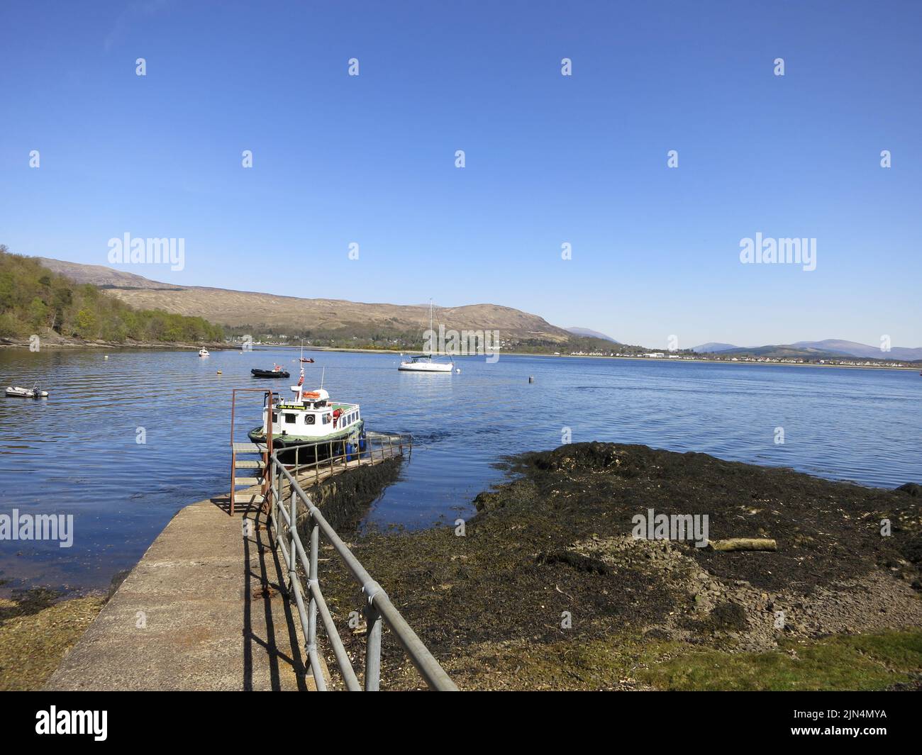 The Cape Wrath trail. Scottish Highlands. West coast of Scotland. UK ...