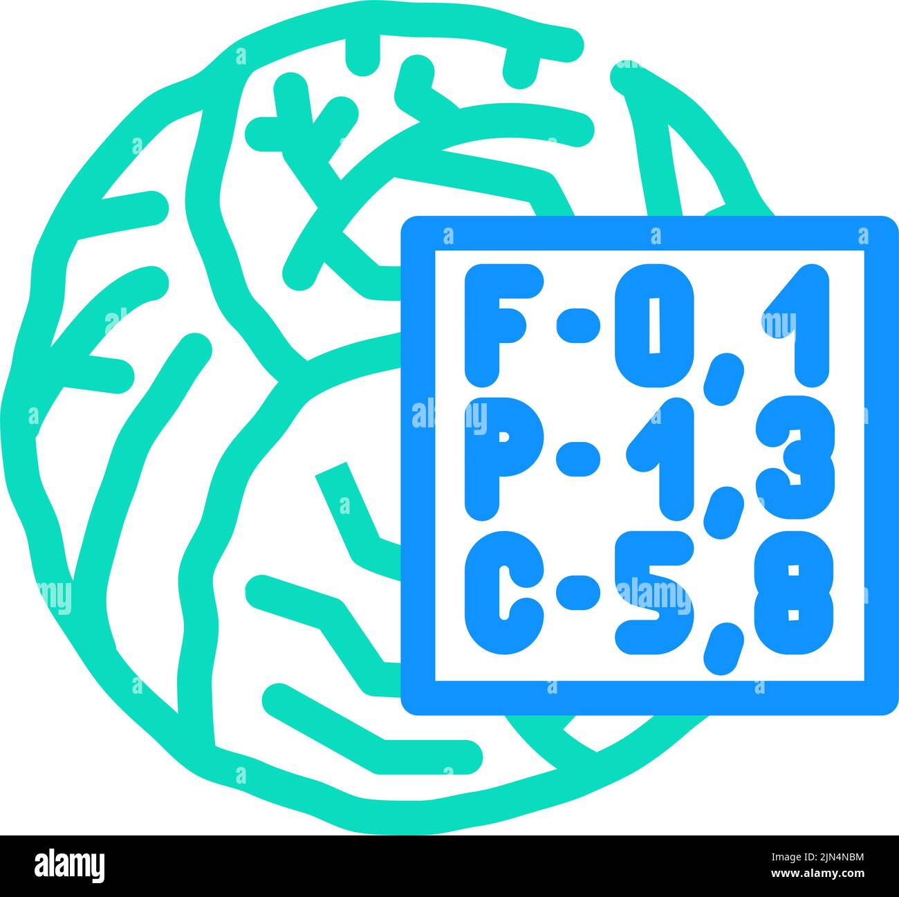 calories cabbage color icon vector illustration Stock Vector Image ...