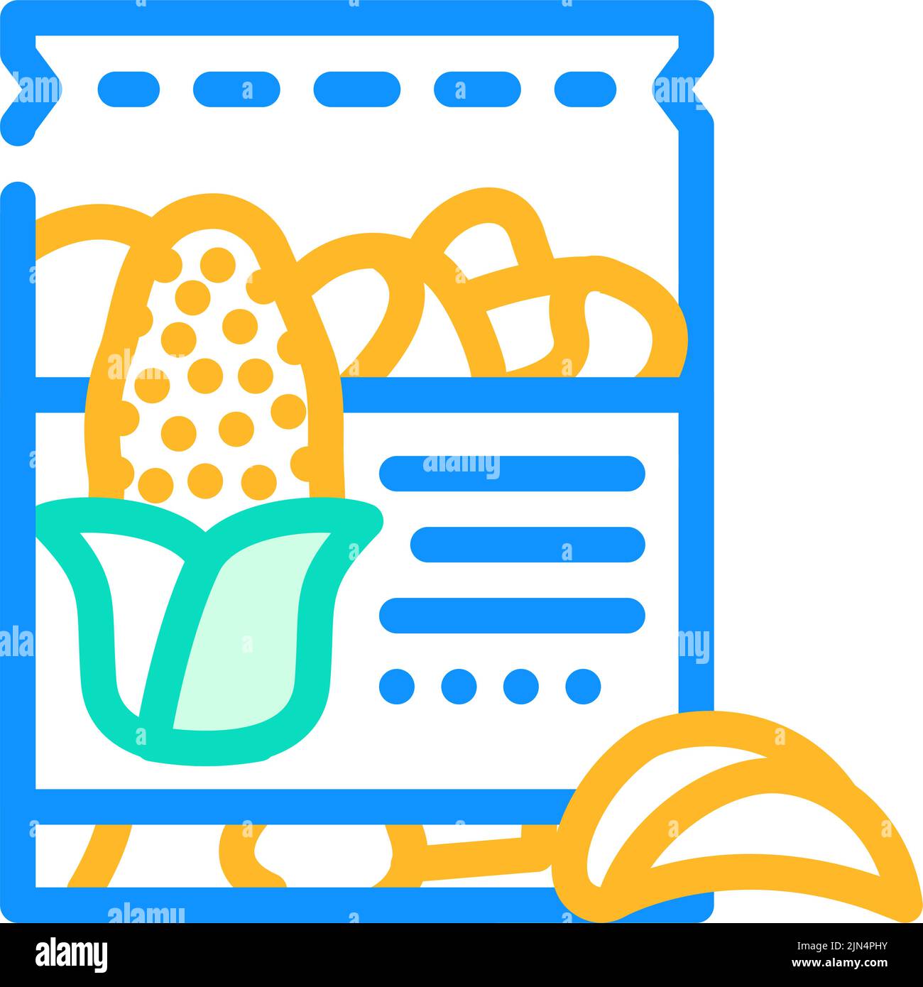 Black and white cornfield Stock Vector Images - Alamy