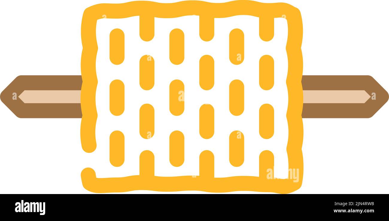 corn stick color icon vector illustration Stock Vector Image & Art - Alamy