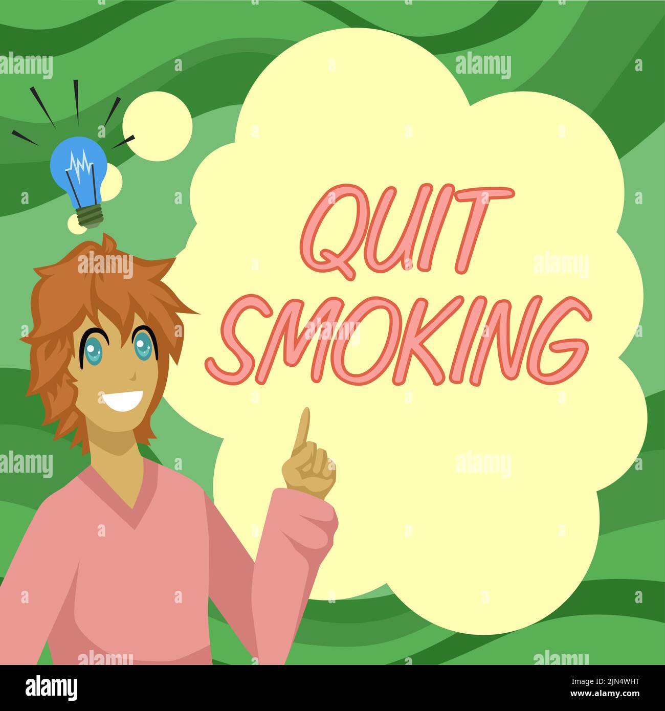 Conceptual display Quit Smoking. Word for Discontinuing or stopping the ... Conceptual display Quit Smoking. Word for Discontinuing or stopping the ...
