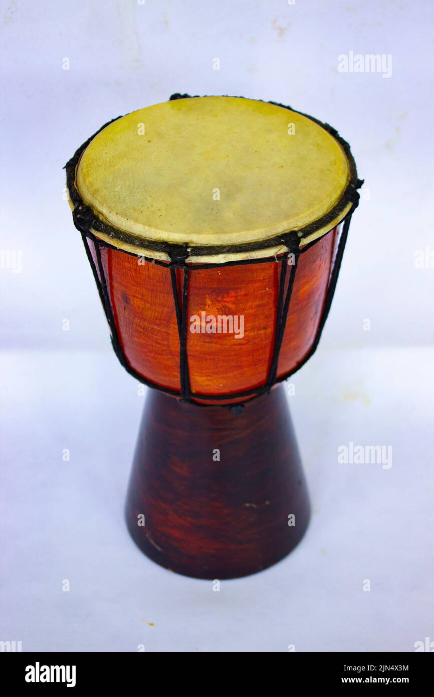 djembe drums isolated on white background djembe drums isolated on ...