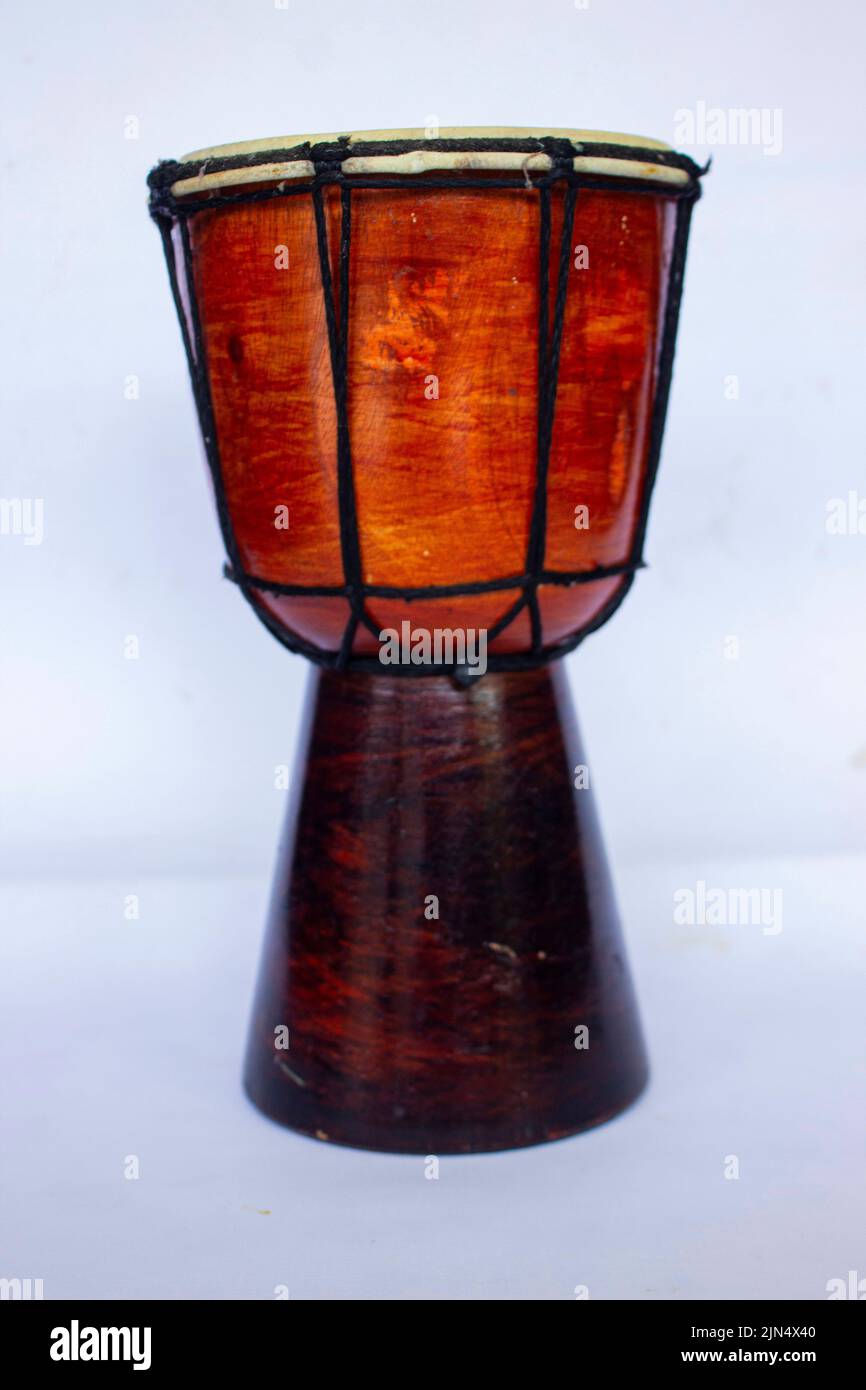 djembe drums isolated on white background djembe drums isolated on ...