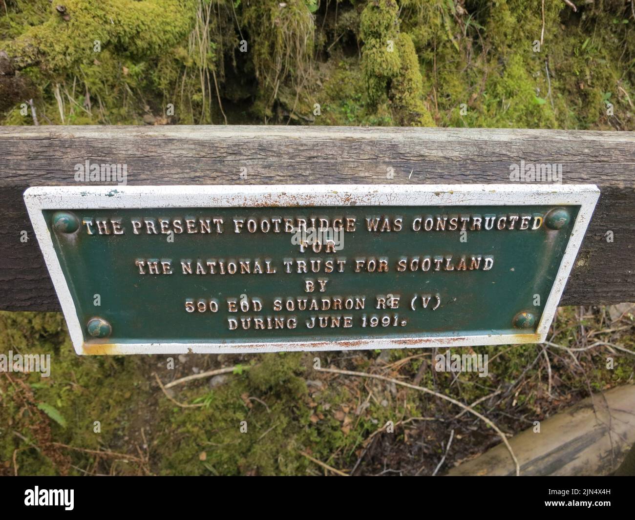 The Cape Wrath trail. Scottish Highlands. West coast of Scotland. UK ...