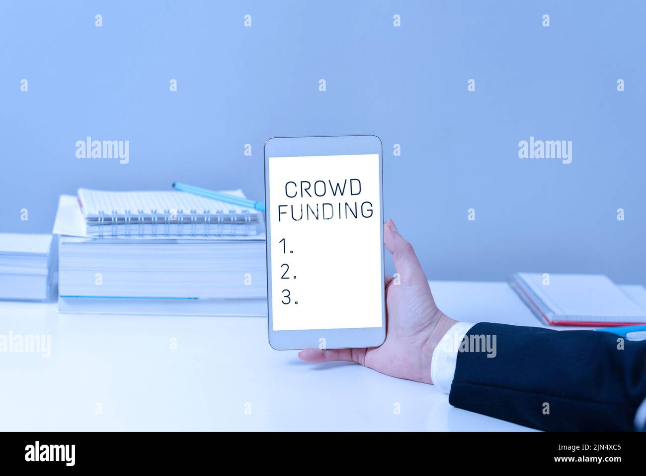 Inspiration showing sign Crowd Funding. Business idea Fundraising ...