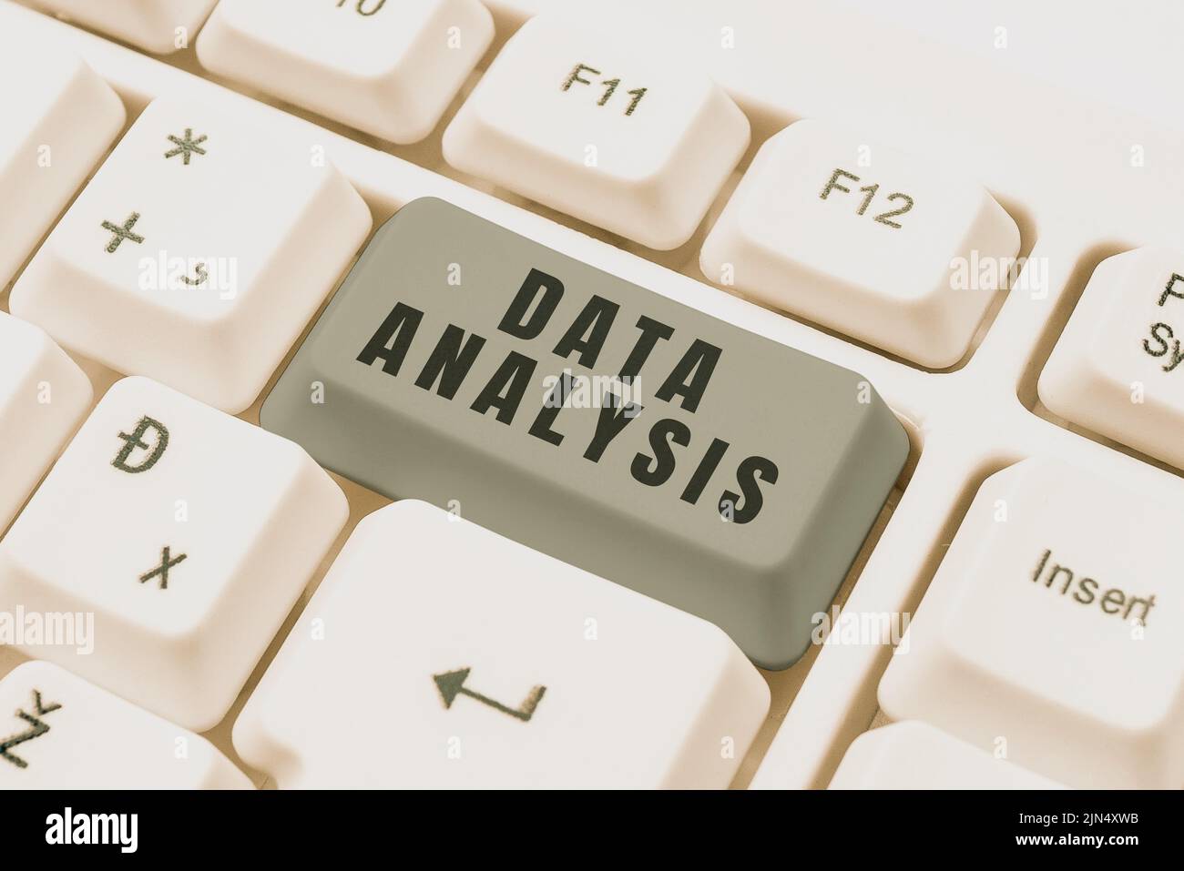 Sign displaying Data Analysis. Conceptual photo Translate numbers to Analytical Conclusion ...