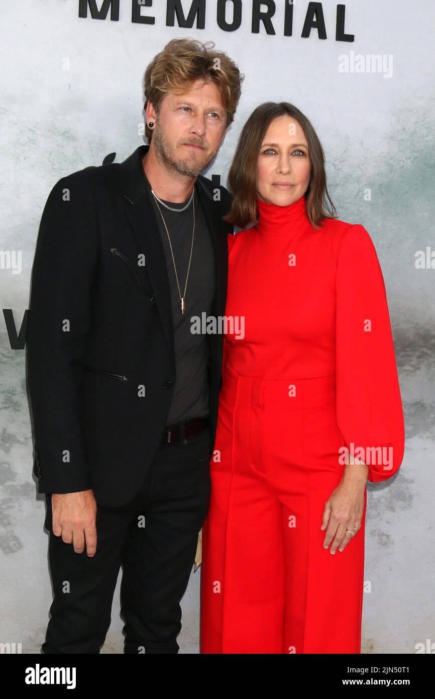 Los Angeles, CA. 8th Aug, 2022. Renn Hawkey, Vera Farmiga at arrivals ...
