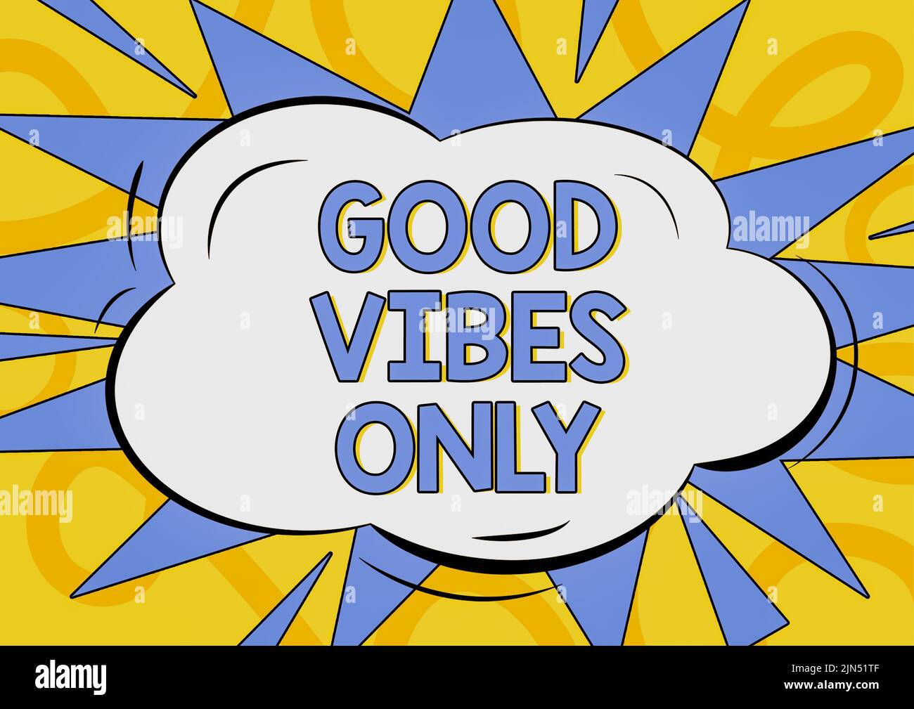 Text caption presenting Good Vibes Only. Word for Just positive ...