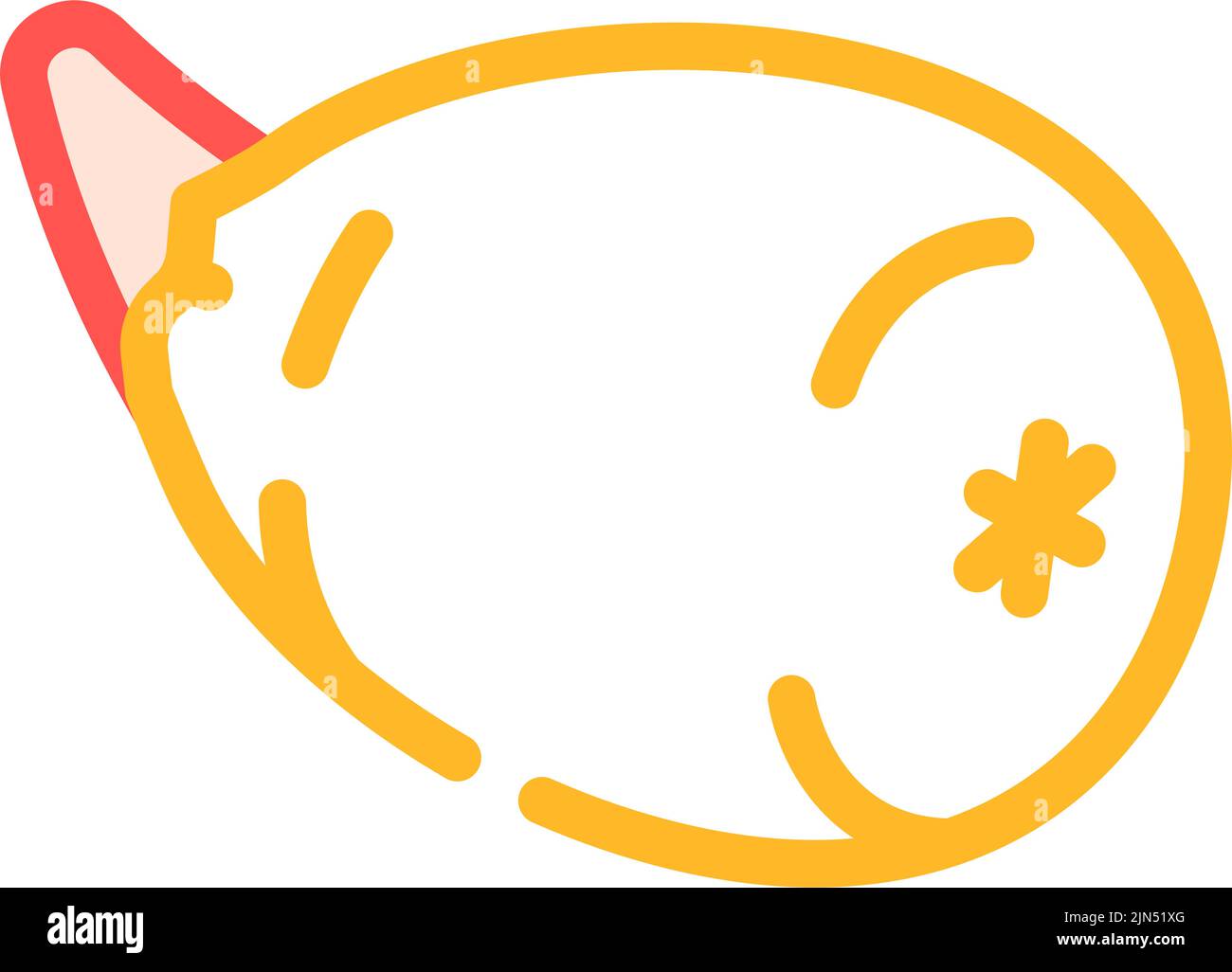 stuffed olive color icon vector illustration Stock Vector Image & Art ...