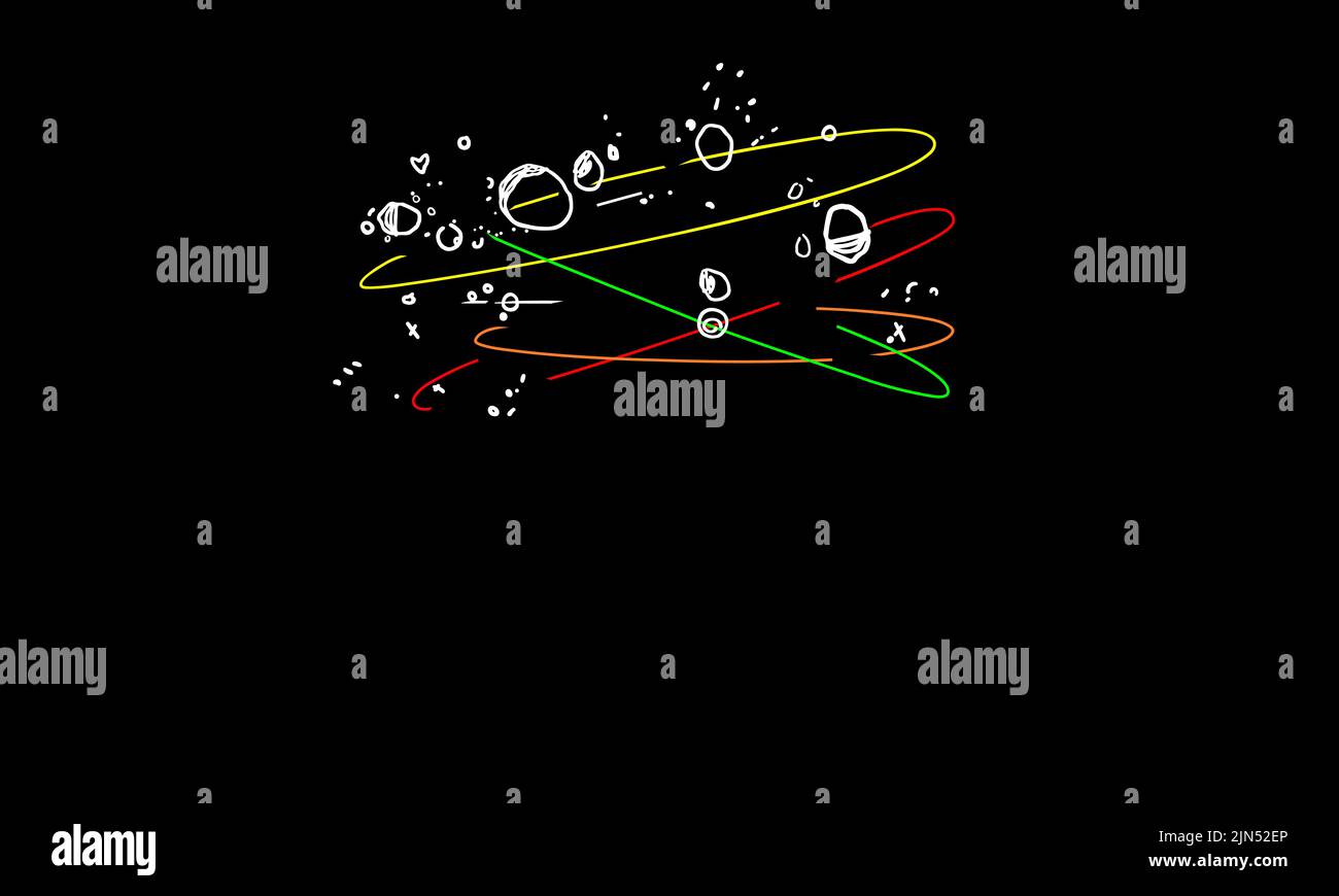 Symbol shows signs of confusion,vertigo. Dizzy,seeing circle rising ...