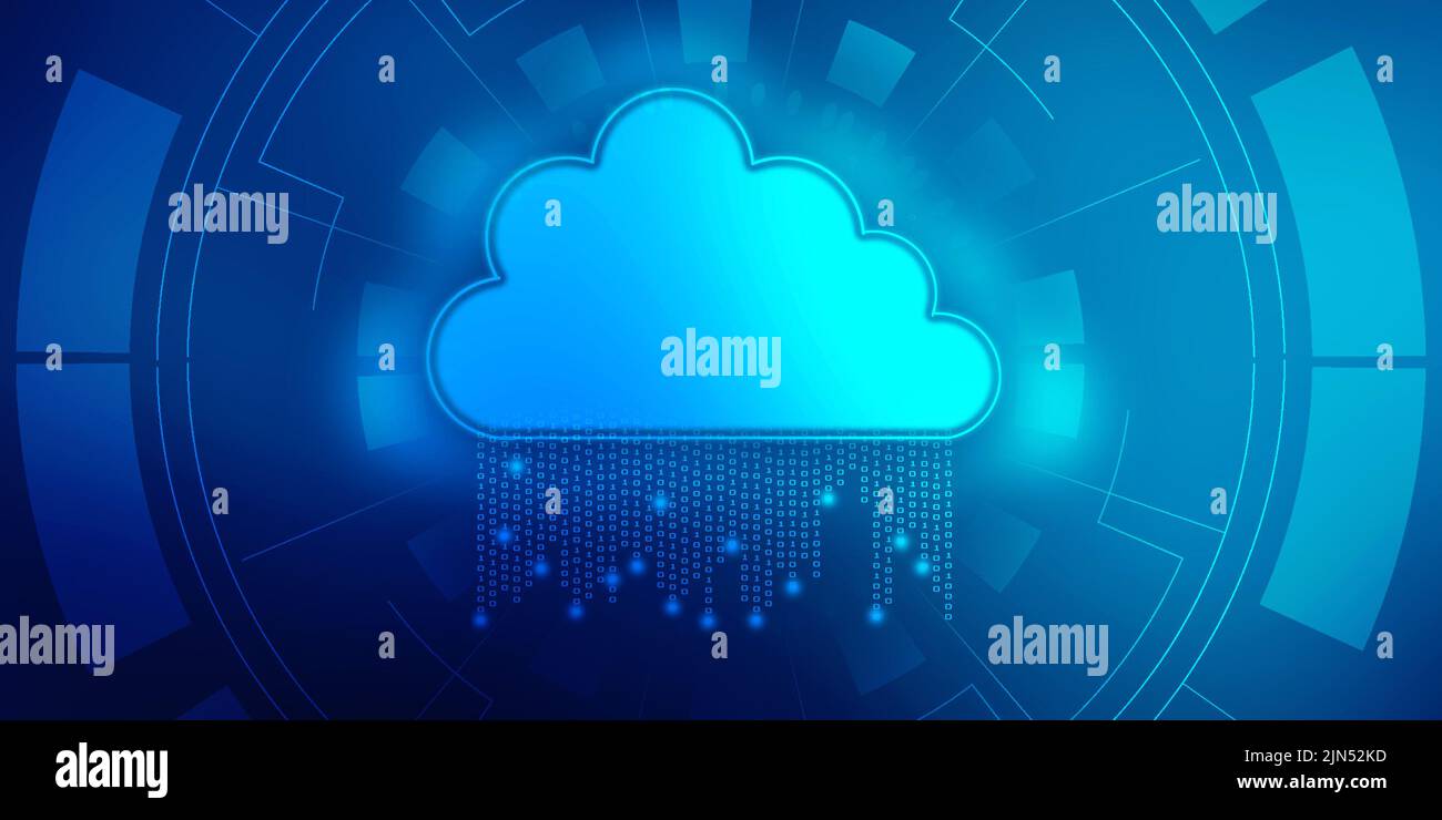 2d rendering technology Cloud computing Stock Photo - Alamy