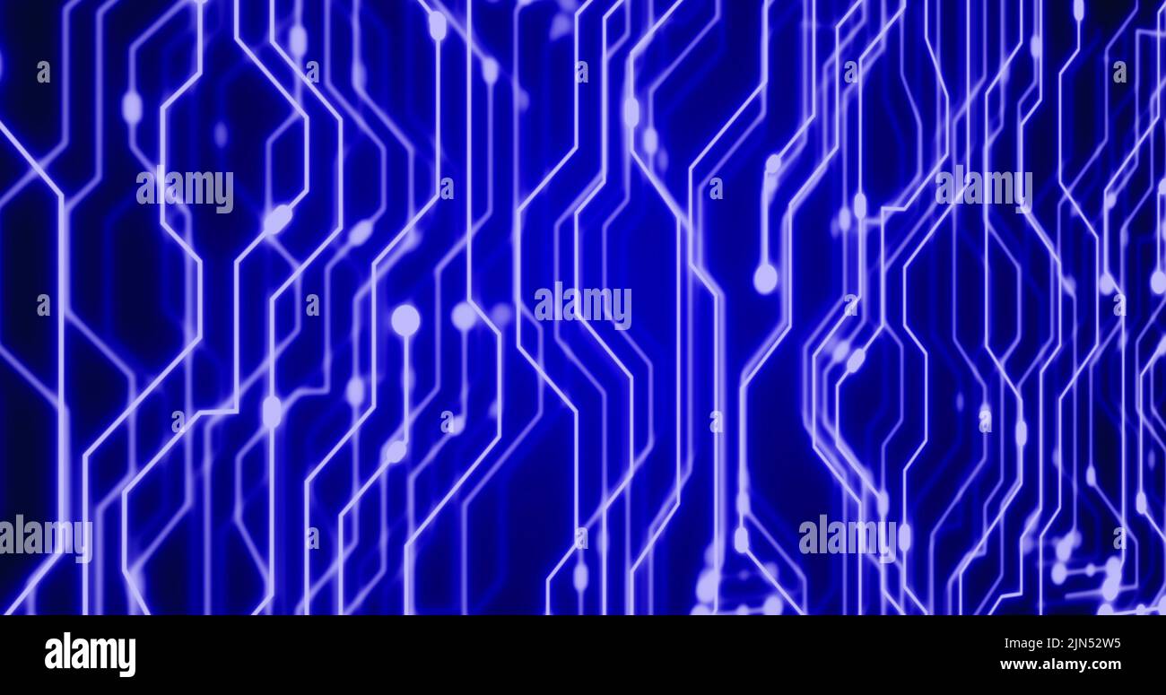 Image neon integrated circuit hi-res stock photography and images - Alamy