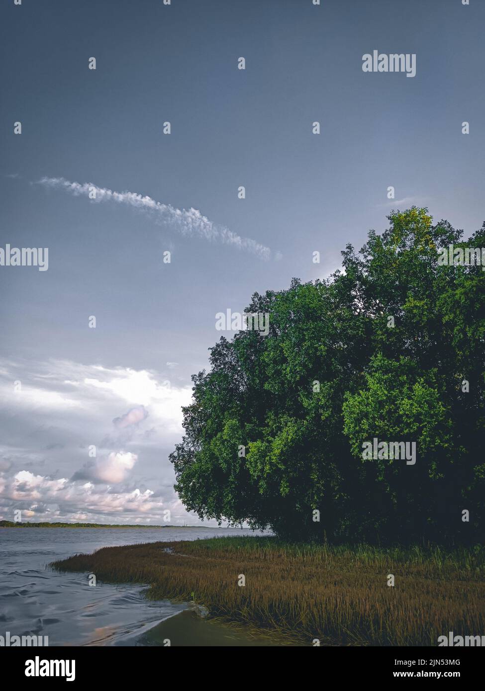 A beautiful view of the river in Bangladesh Stock Photo - Alamy