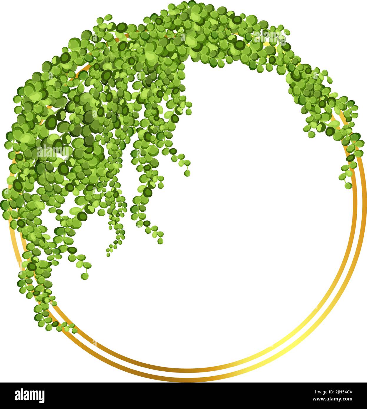 Abstract invitation design with leaves, tvigs and geometric frame ...