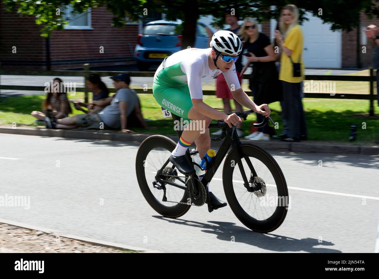 The 2022 Commonwealth Games men`s cycling road race, Hampton-on-the ...
