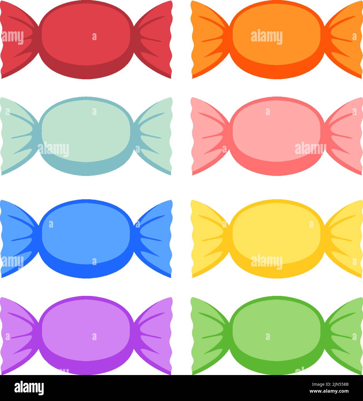 Sweet candy seamless pattern illustration Stock Vector Image & Art - Alamy