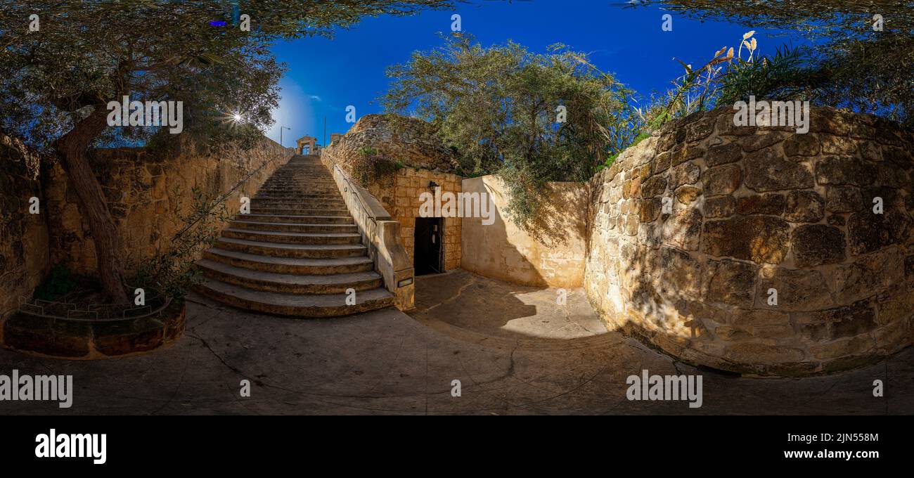 Typical southern dwelling with entrance to underground vaults ...