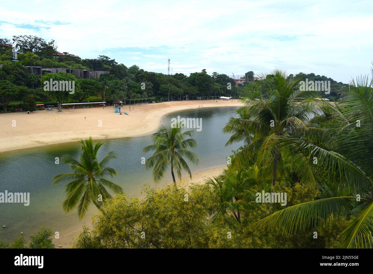 Palawan beach sentosa hi-res stock photography and images - Alamy