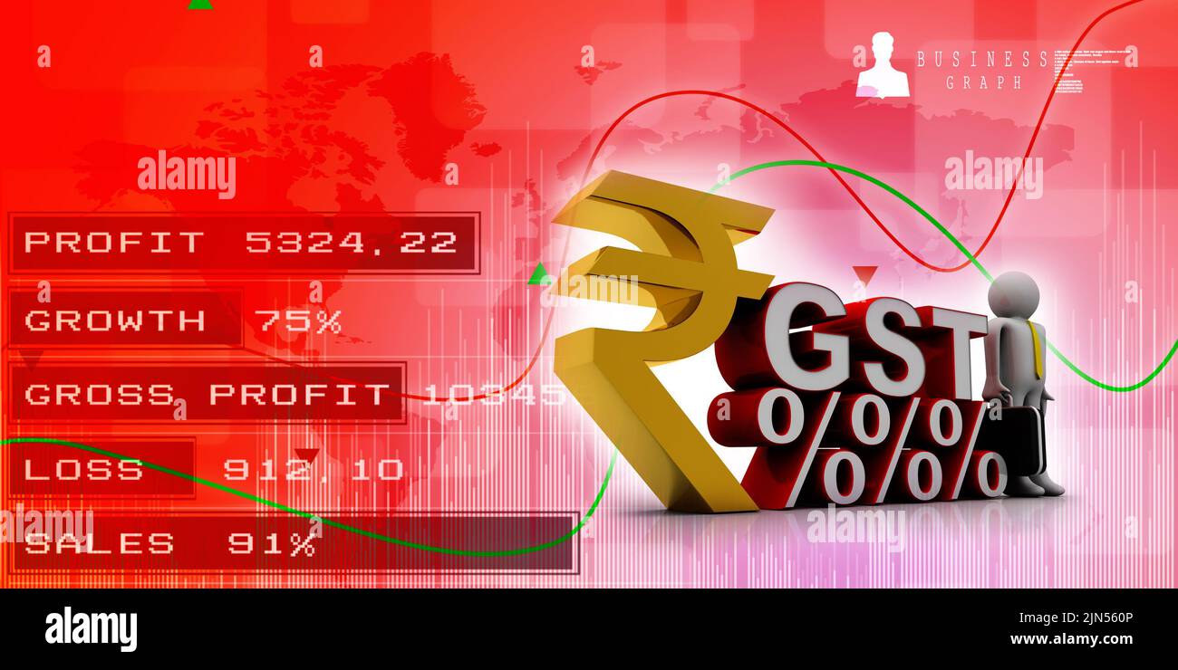 3D illustration Rupee currency sign Stock Photo - Alamy