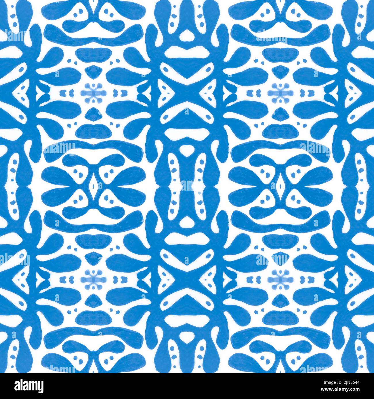 Talavera pattern. Seamless portugal mosaic. Vintage azulejo background ...