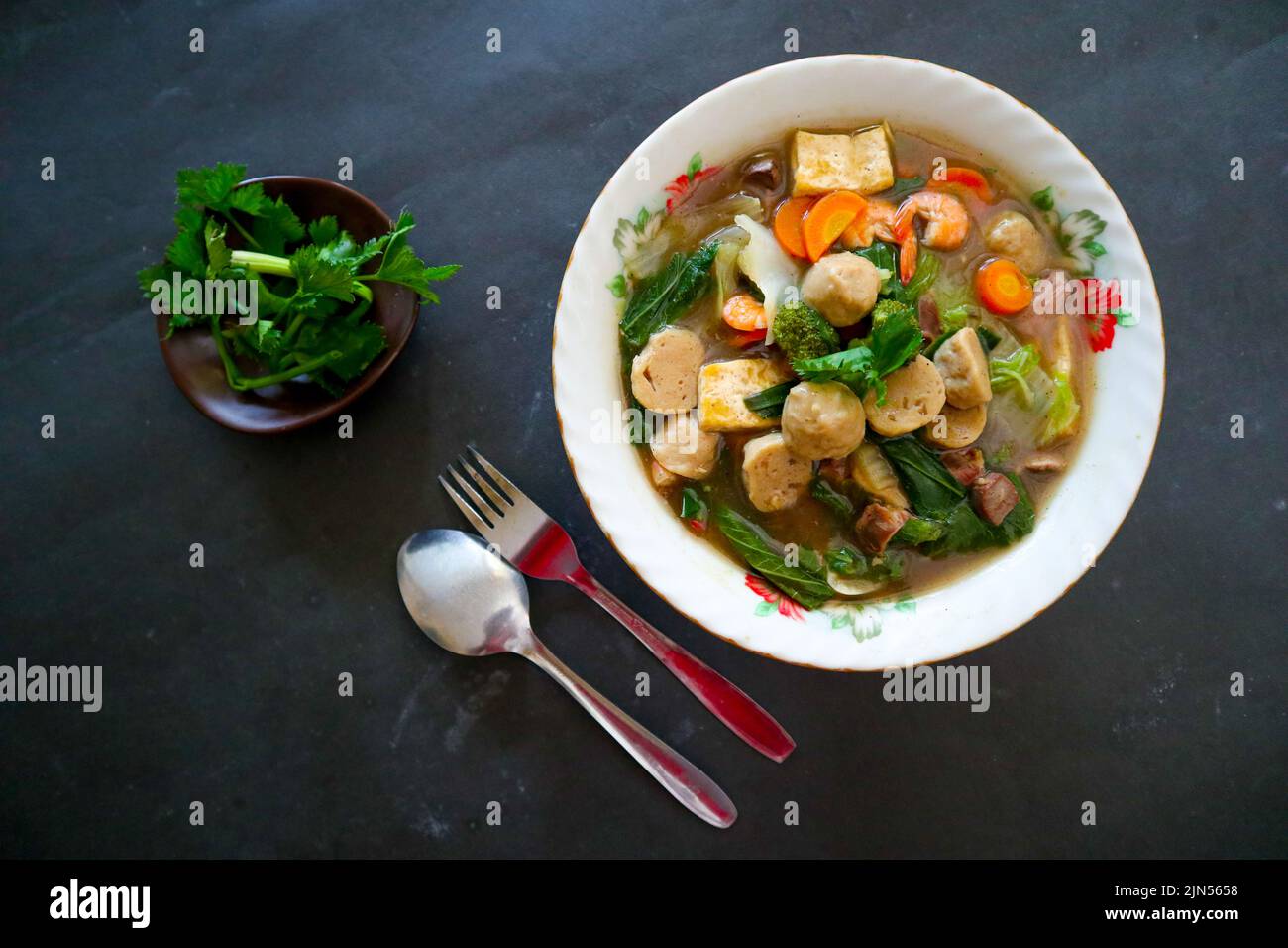 sapo tofu or sapo tahu food from china (Chinese food) made from tofu ...