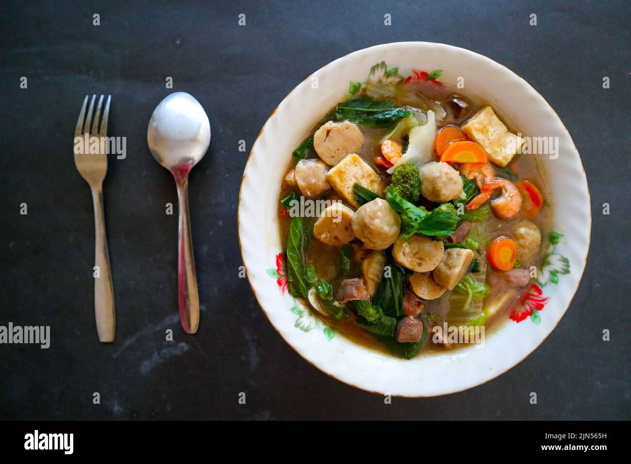 sapo tofu or sapo tahu food from china (Chinese food) made from tofu ...