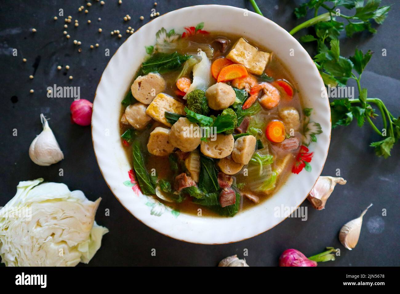 sapo tofu or sapo tahu food from china (Chinese food) made from tofu ...