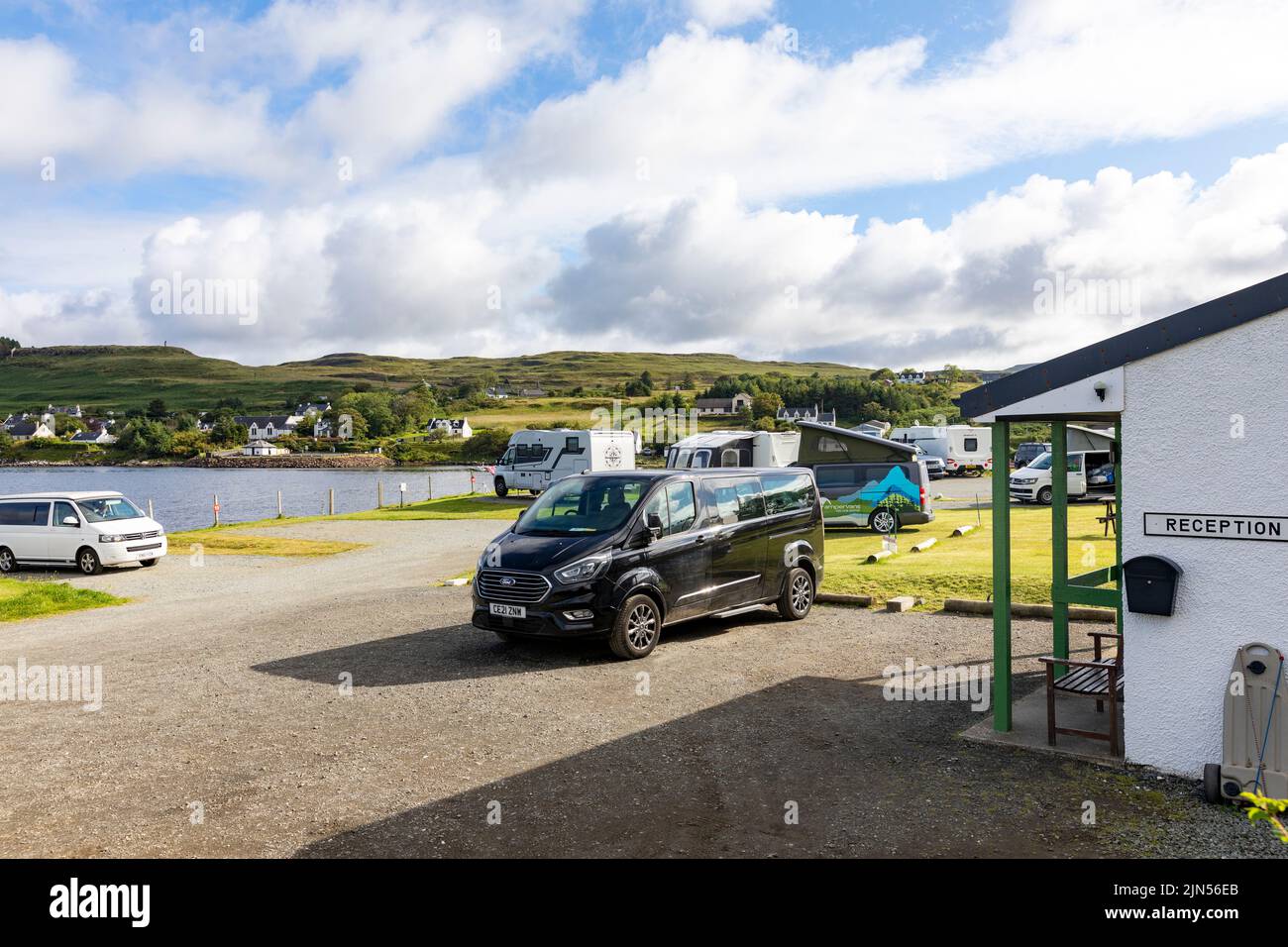 Kinloch caravan and motorhome site hi-res stock photography and images ...