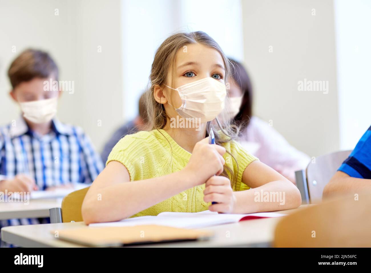 Schoolkid mask hi-res stock photography and images - Alamy
