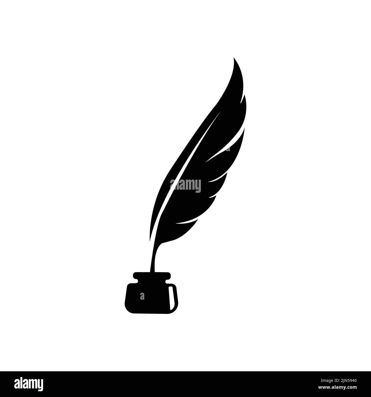 A fountain pen. Icon Vector illustration Stock Vector Image & Art - Alamy