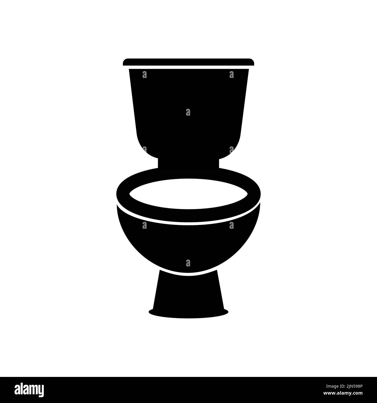 Toilet vector vectors hi-res stock photography and images - Alamy