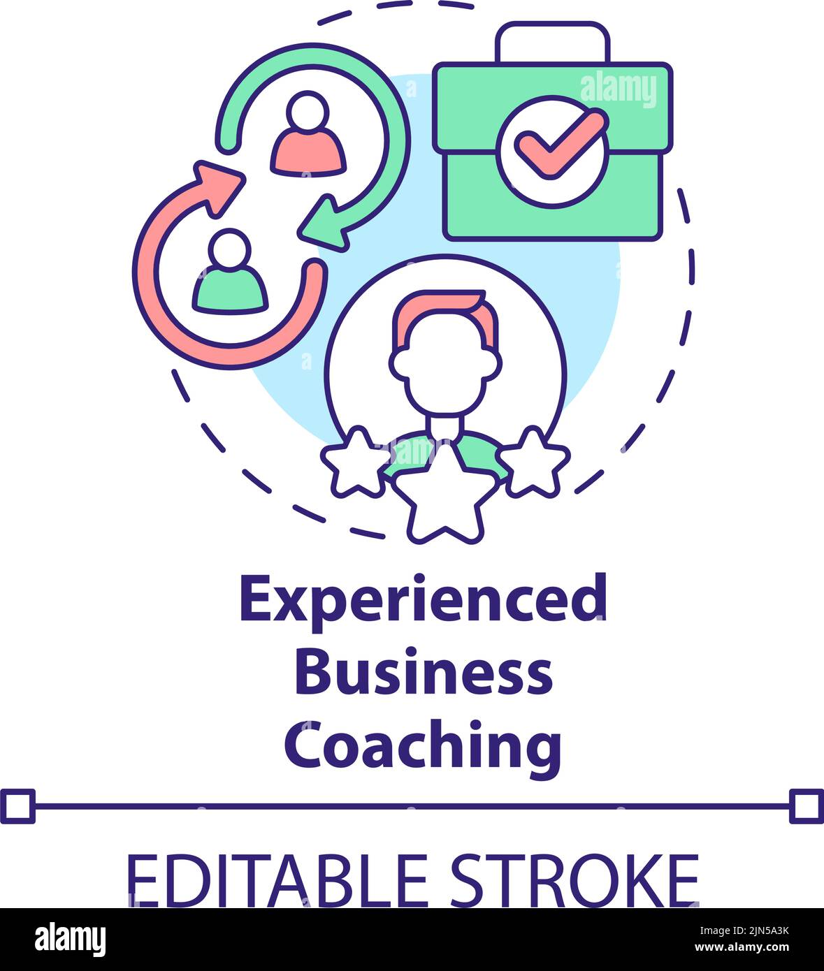 Entrepreneur coaching Stock Vector Images - Alamy
