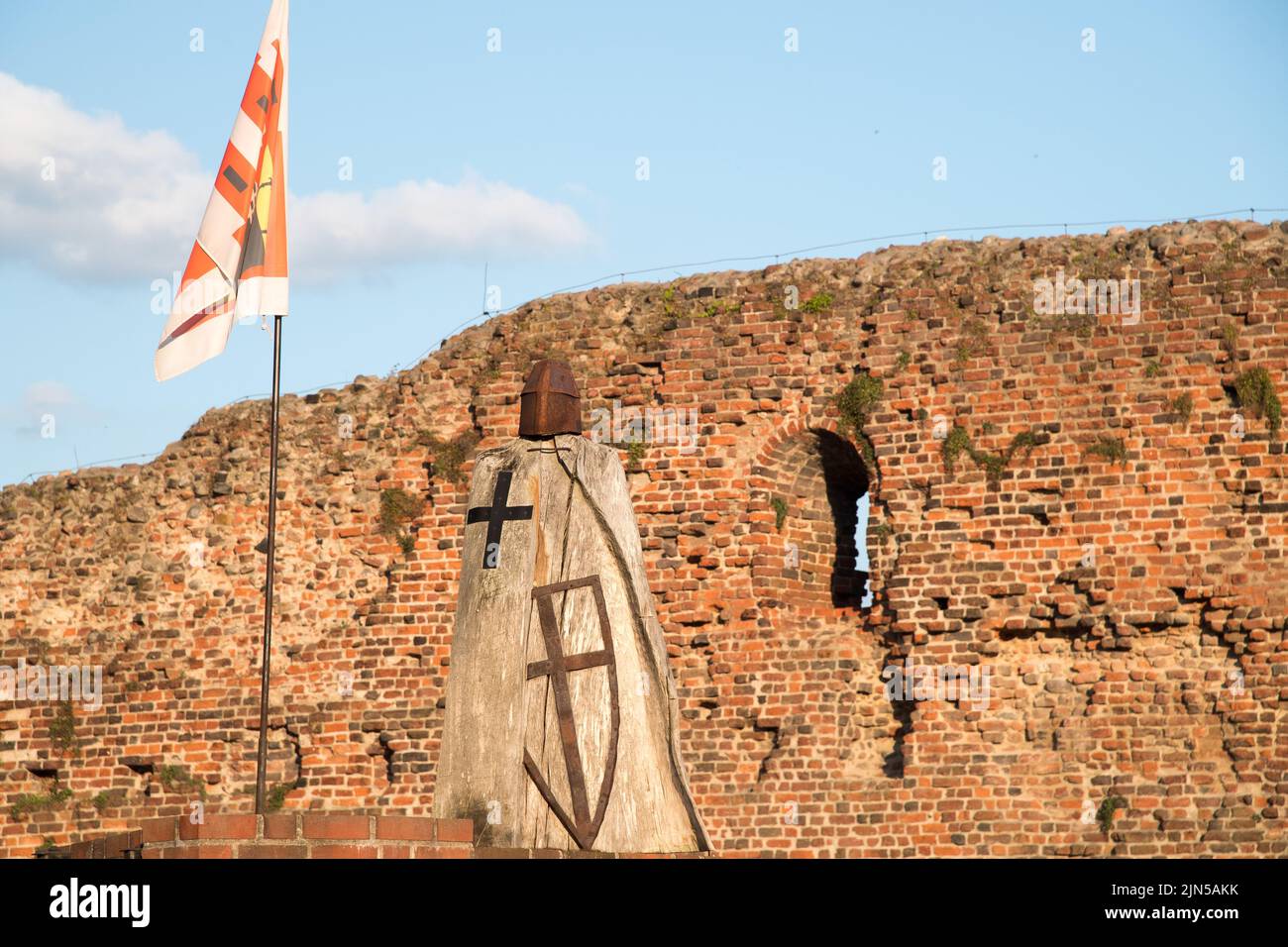 Ruins of the Teutonic Order castle in Torun New Town listed World ...