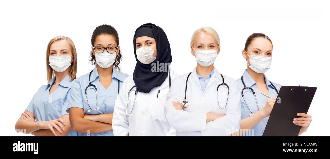African american doctors with masks hi-res stock photography and images ...