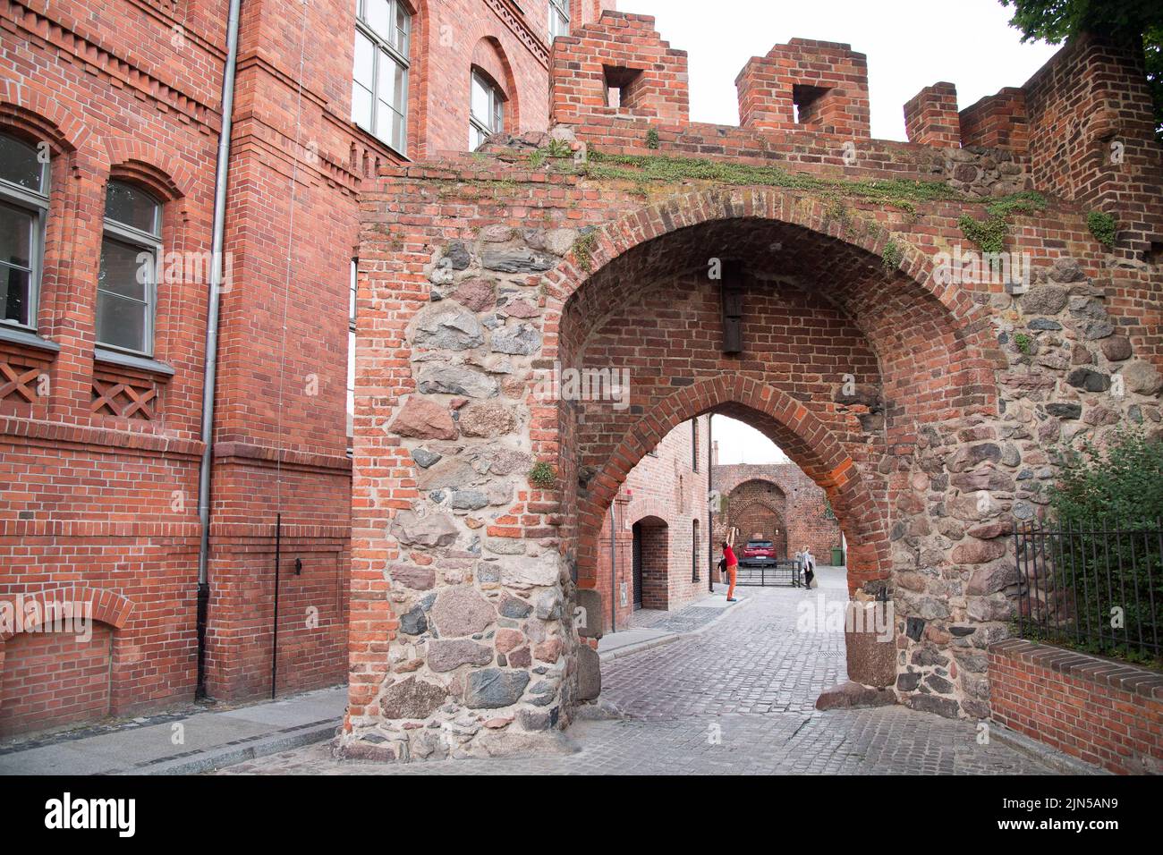 Ruins of the Teutonic Order castle in Torun New Town listed World ...