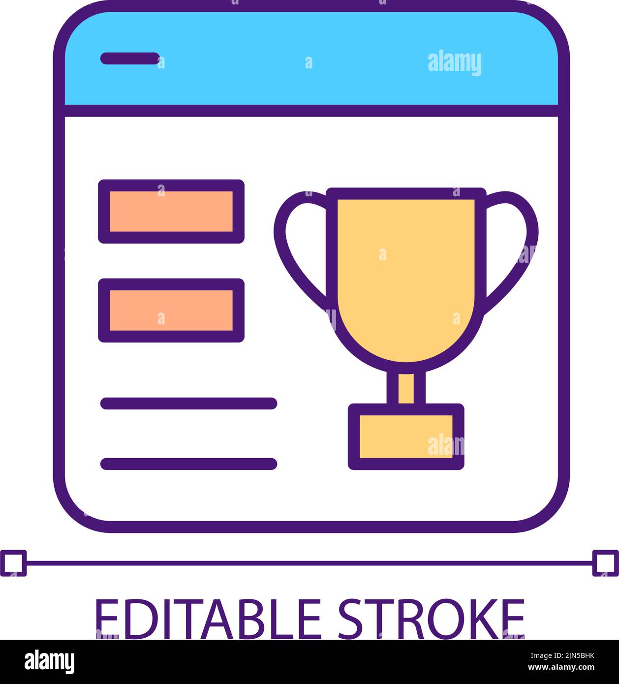 Record and achievement Stock Vector Images - Alamy