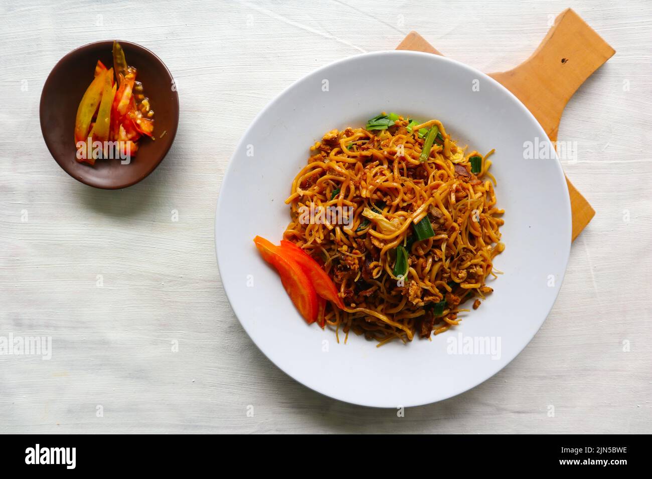 "yakisoba is traditional stir fried noodle japan, made from noodles ...