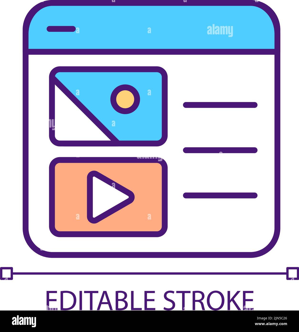 Web resource image Stock Vector Images - Alamy