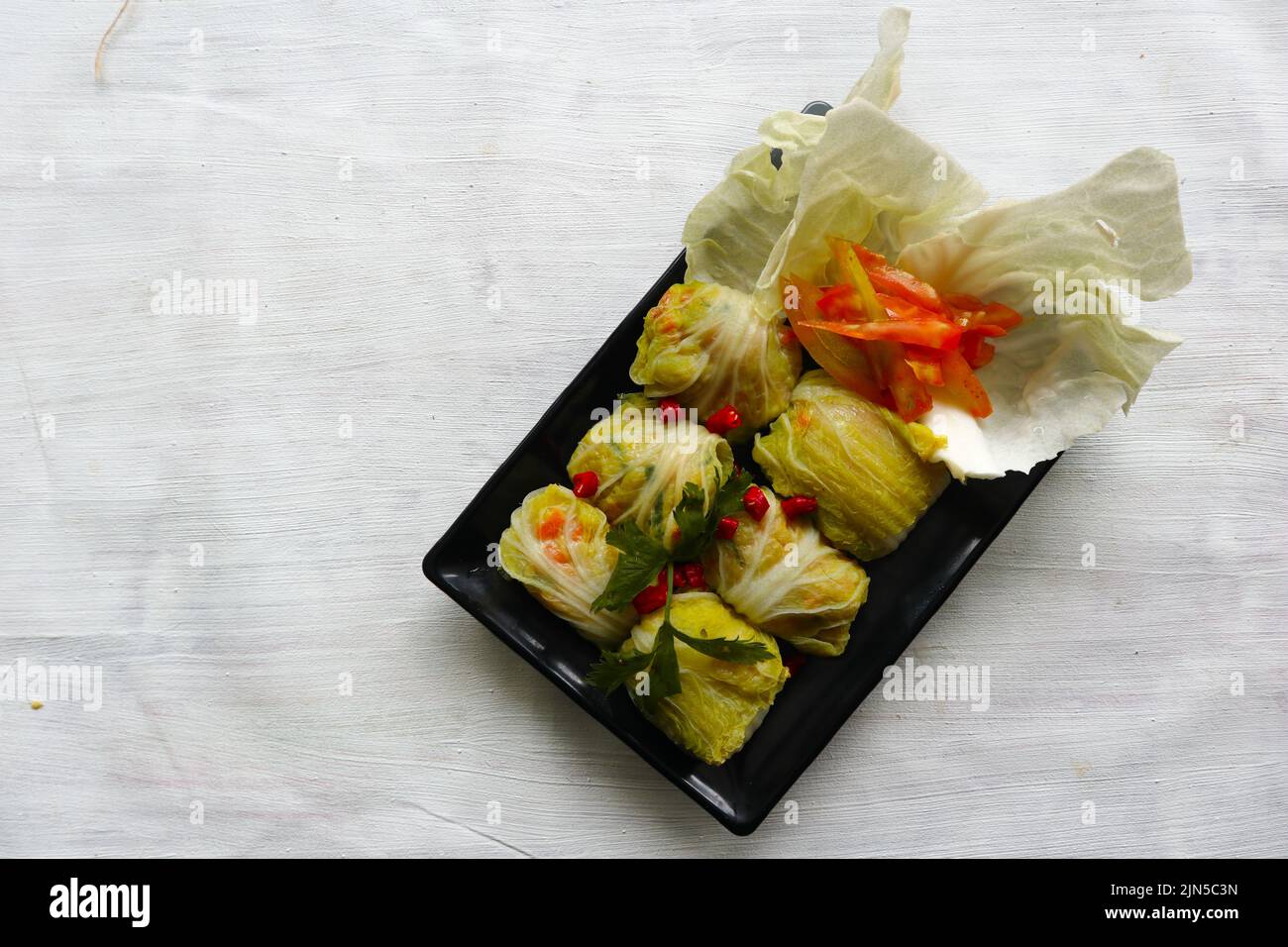 "cabbage rolls stuffed meat or kol gulung, kelem dolmasi, sarma Cabbage ...
