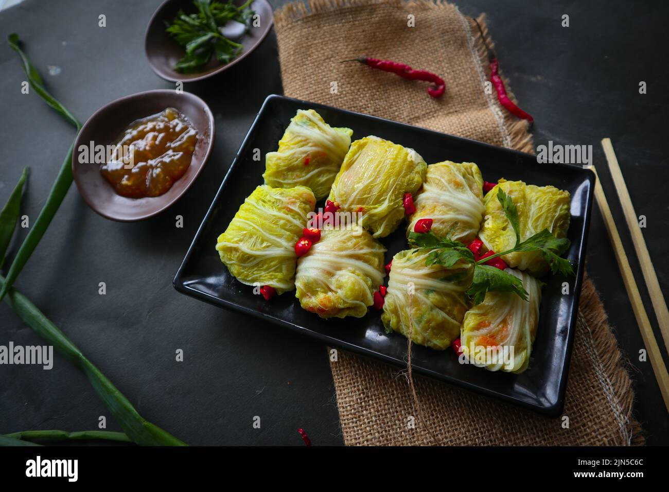 "cabbage rolls stuffed meat or kol gulung, kelem dolmasi, sarma Cabbage ...
