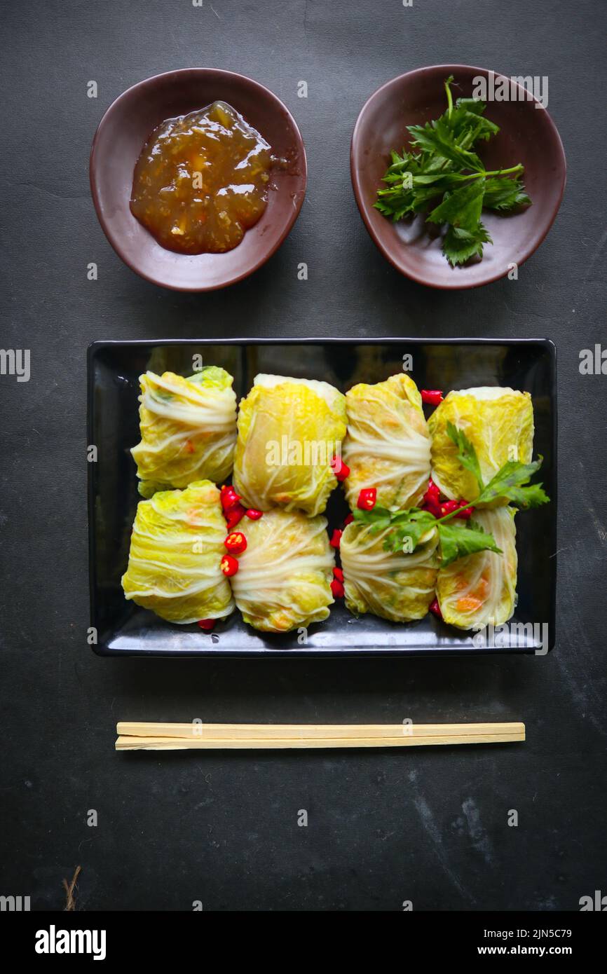 "cabbage rolls stuffed meat or kol gulung, kelem dolmasi, sarma Cabbage ...