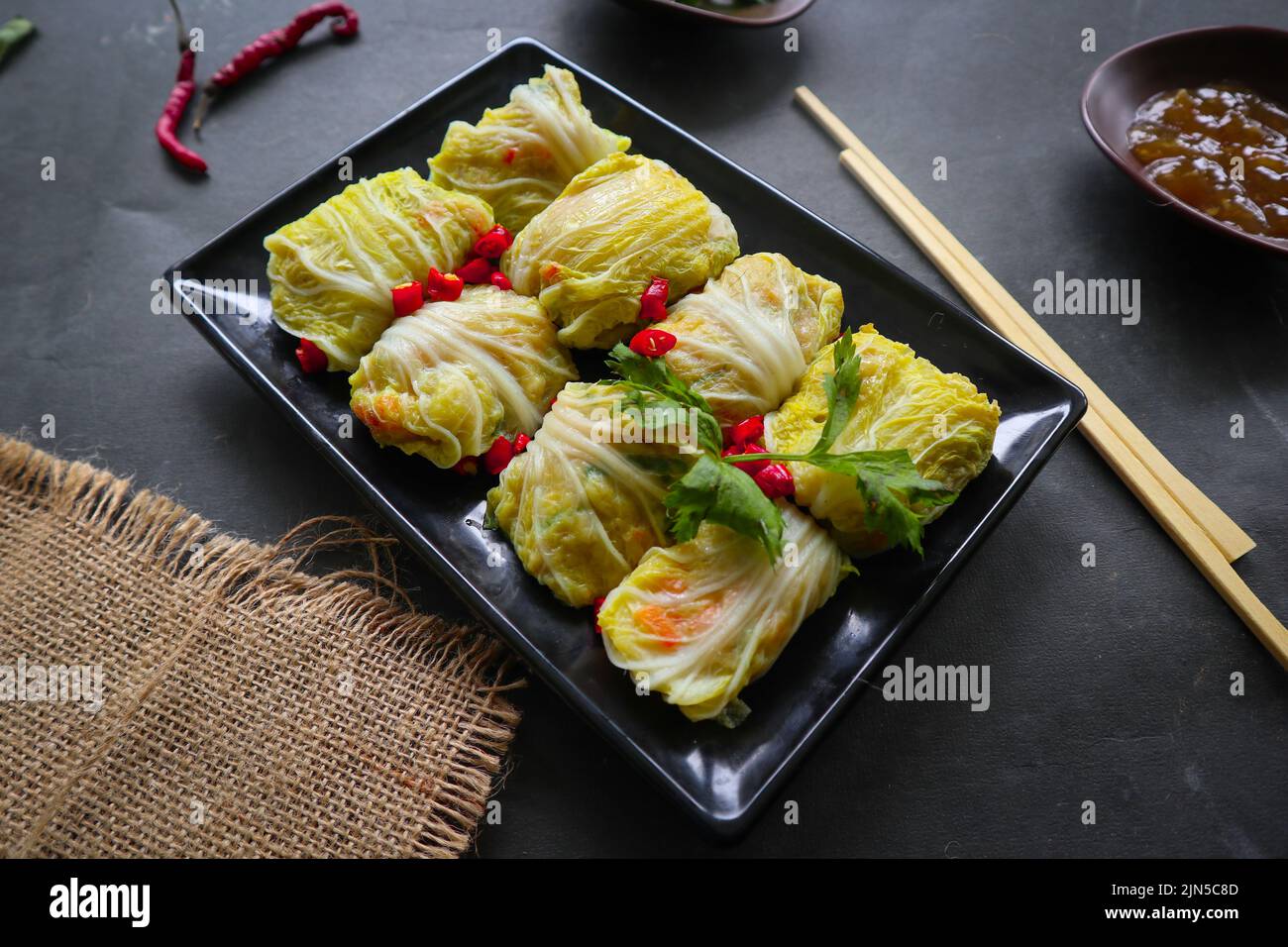 "cabbage rolls stuffed meat or kol gulung, kelem dolmasi, sarma Cabbage ...