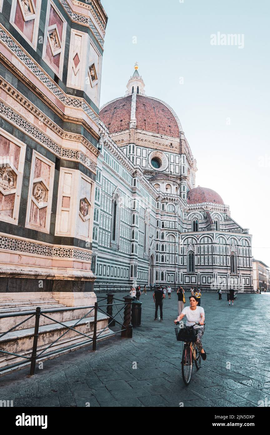 ITALY, TUSCANY, FLORENCE 2022: The complex of Duomo di Firenze with ...